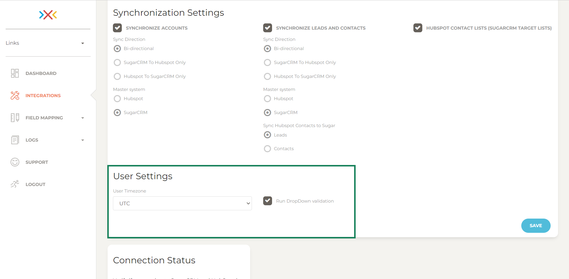 How to navigate the HubSpot Bridge – Faye Help Center